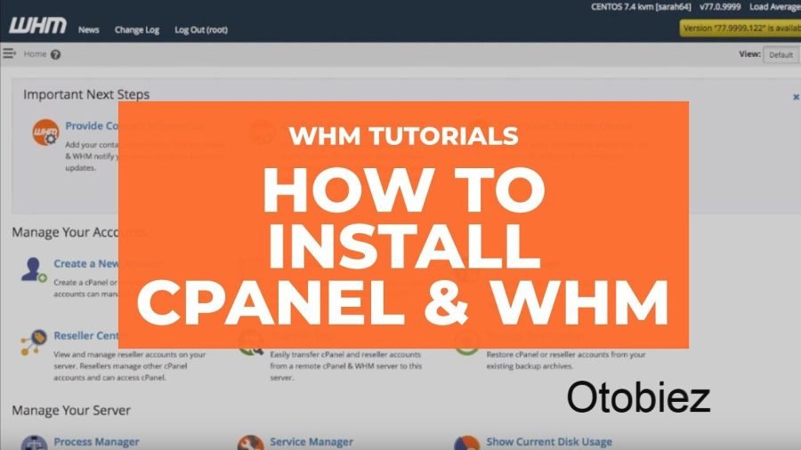 10 Panduan Menggunakan VPS WHM, Lengkap dan Mudah Untuk Pemula | Otobiez